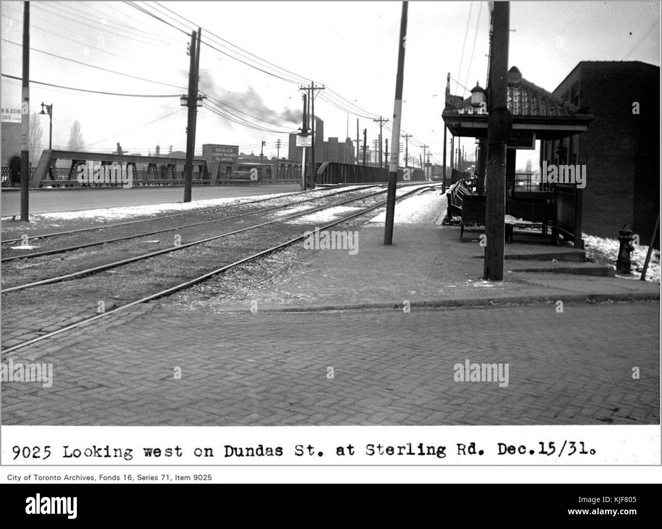 Map of dundas ontario Black and White Stock Photos & Images - Alamy