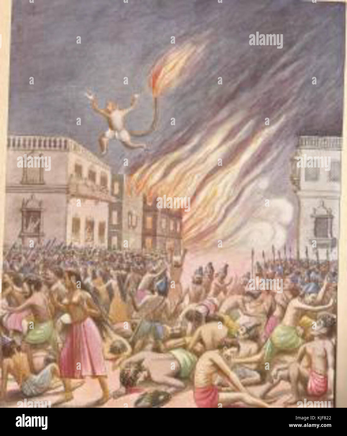 Indian god hanuman hi-res stock photography and images - Alamy