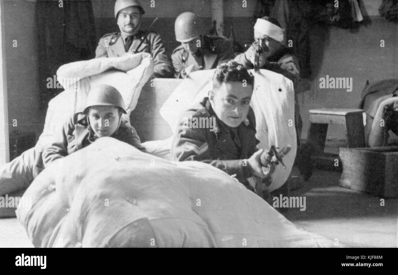 A photograph of Italian soldiers during World War II, cataloged as GM11 ...