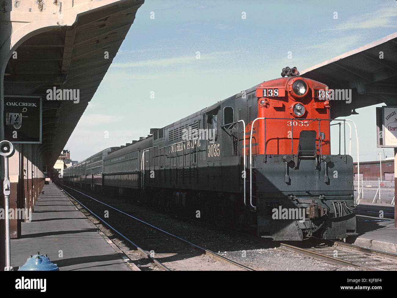 Southern Pacific locomotive SP 3035, a Fairbanks-Morse H-24-66 model ...