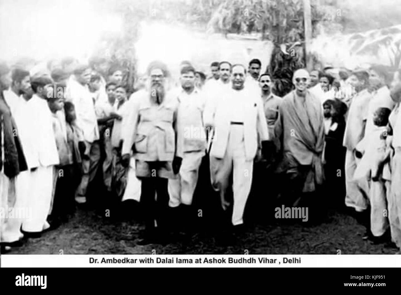 Dr. Babasaheb Ambedkar with Dalai Lama at Ashoka Buddha Vihar Delhi ...