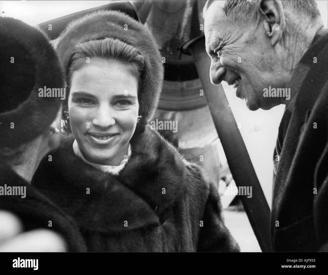 Anne Marie of Greece and Frederick IX of Denmark laughing 352041870476 ...