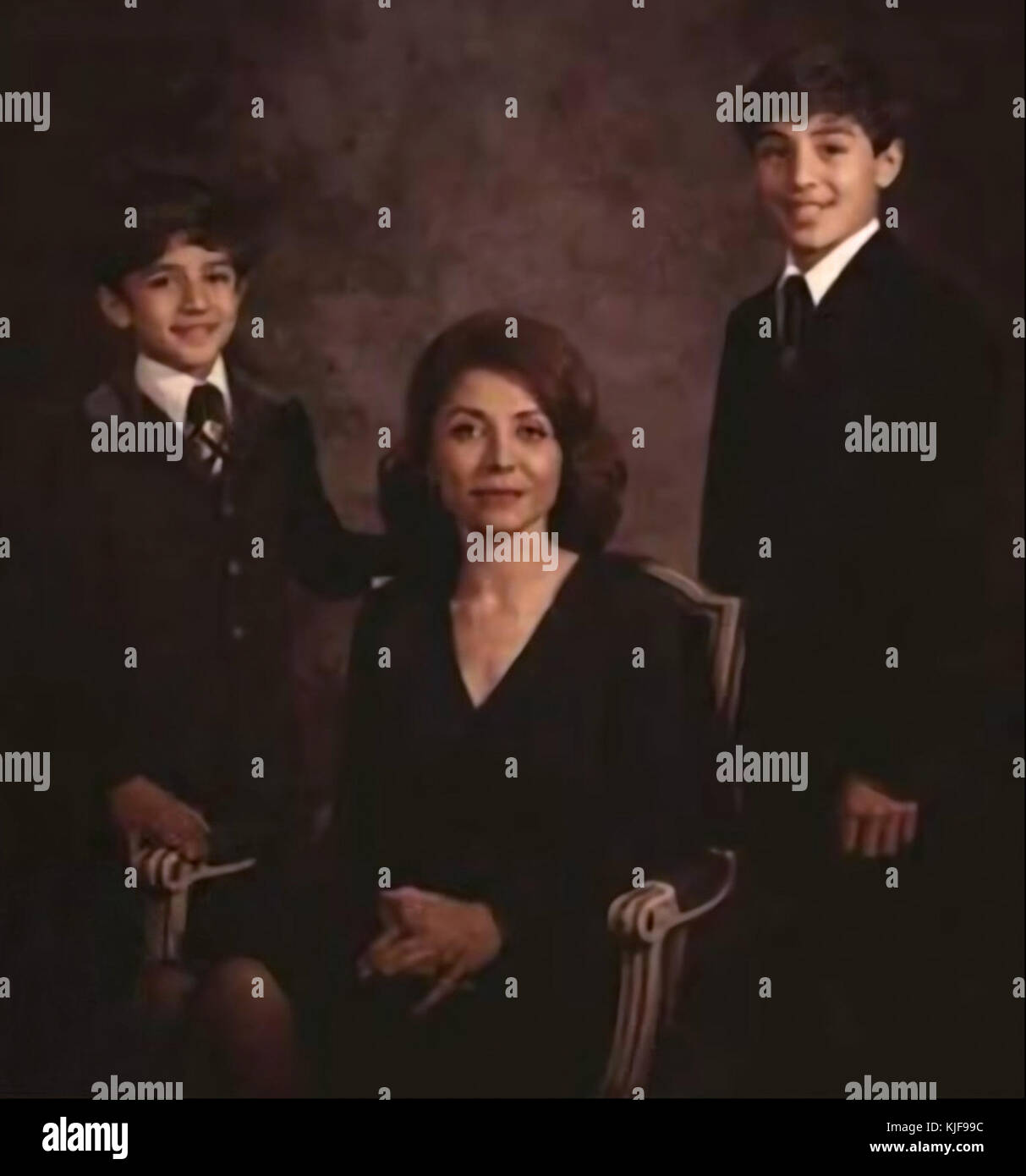 Kambiz Khatami, Fatimeh Pahlavi, and Ramtin Khatami Stock Photo - Alamy