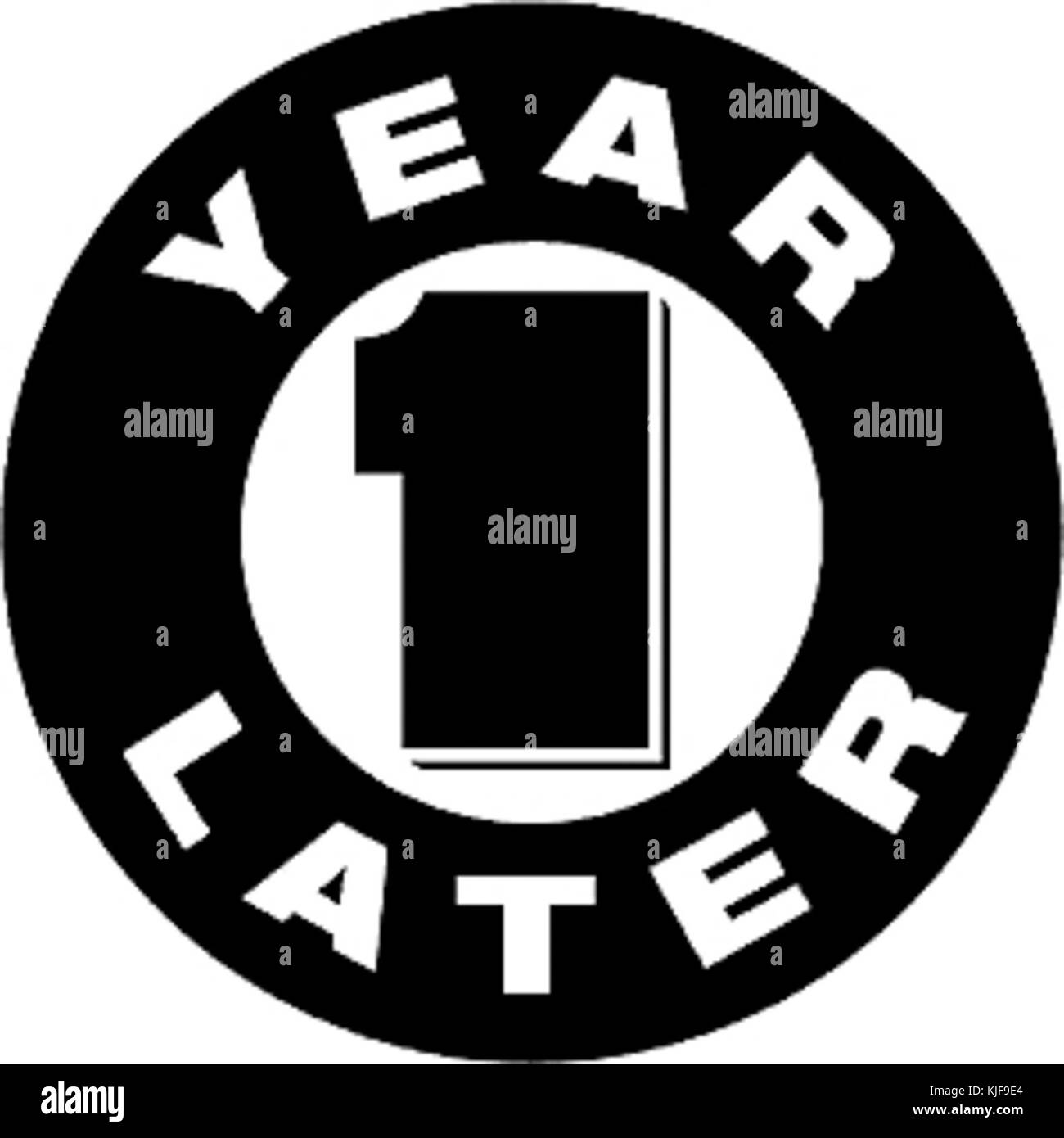 1 Year Later Bullet Stock Photo - Alamy