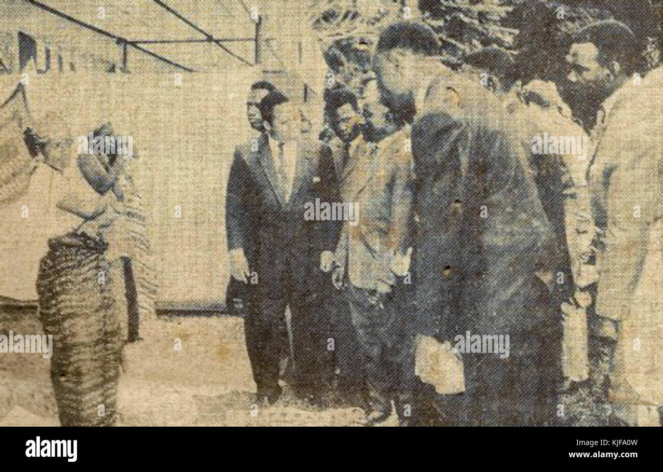 Kasa Vubu at an art exhibition Stock Photo - Alamy