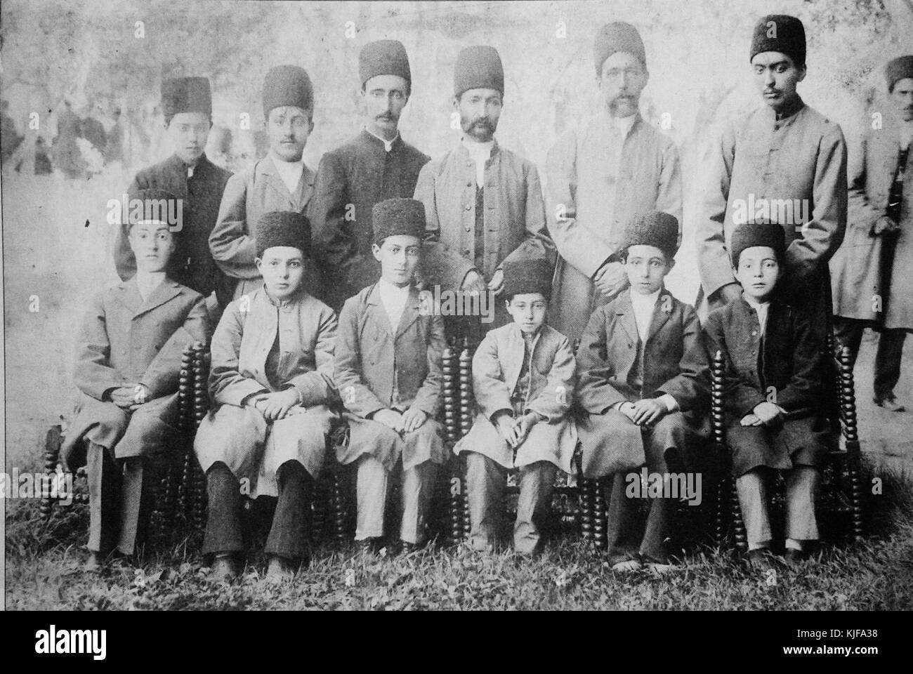 Kalantari Family in Haji Badal Stock Photo - Alamy