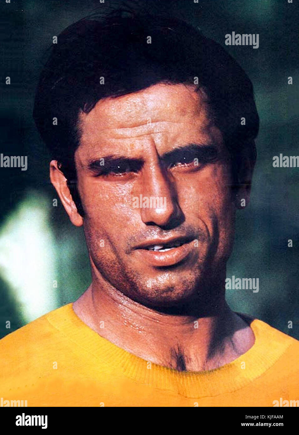 A photograph of Asghar Sharafi, a notable figure, likely taken in a ...