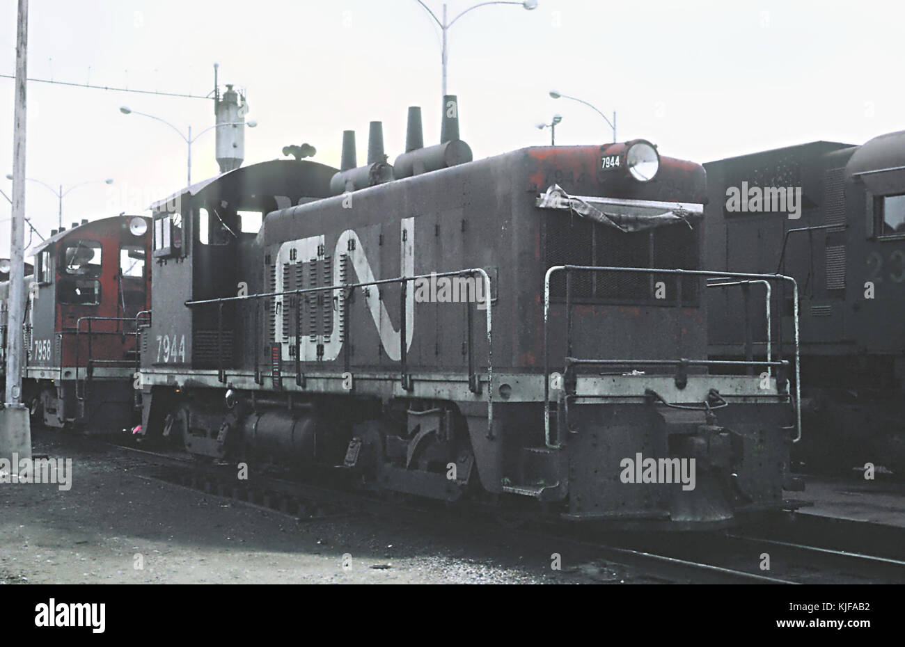 Railway steam engine cn hi-res stock photography and images - Alamy