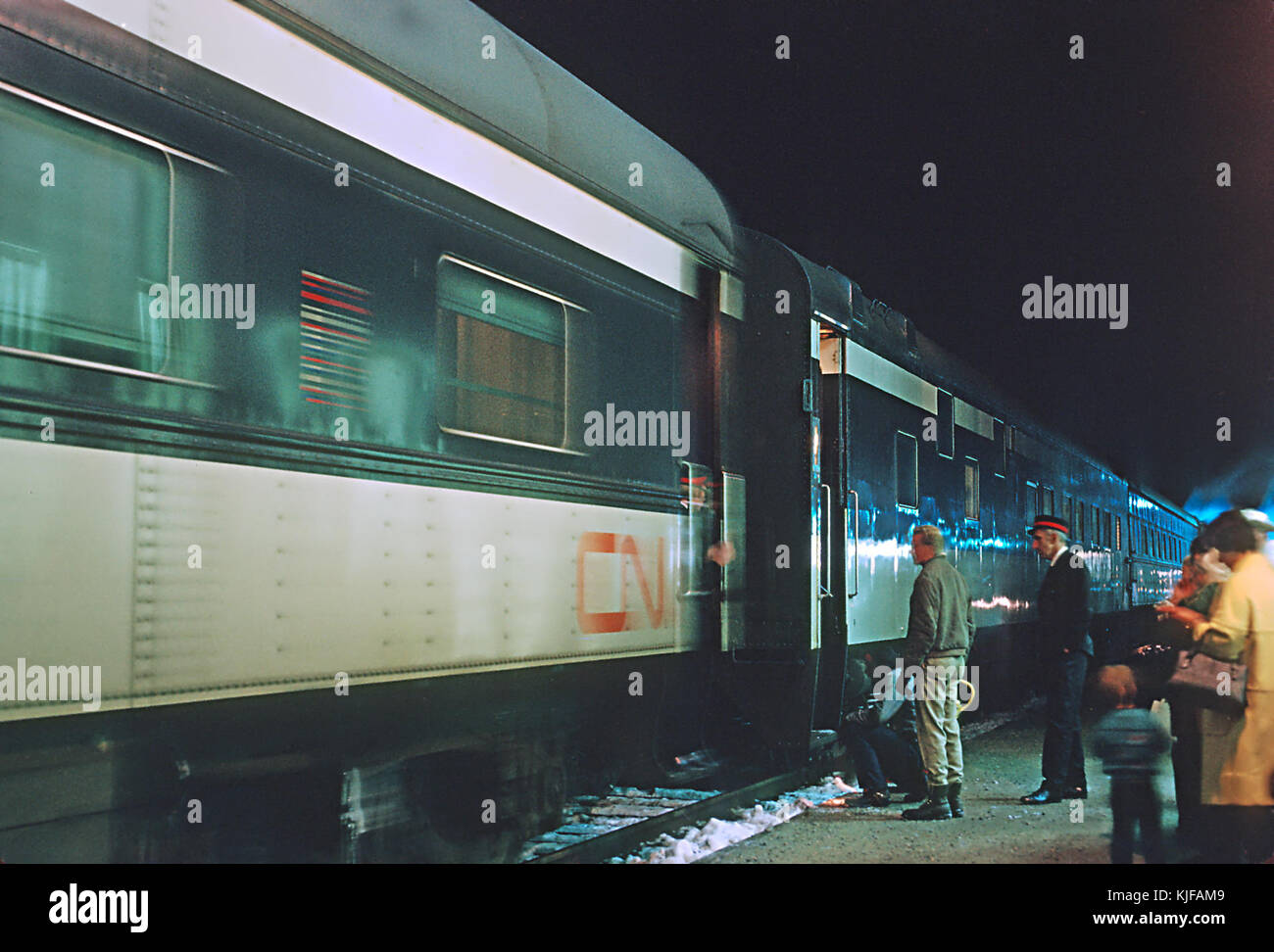 CN Train 10 ran Prince Rupert to Prince George during the day and on to ...