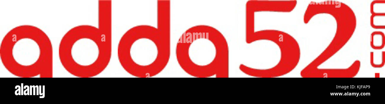 Adda red logo 1 Stock Photo - Alamy