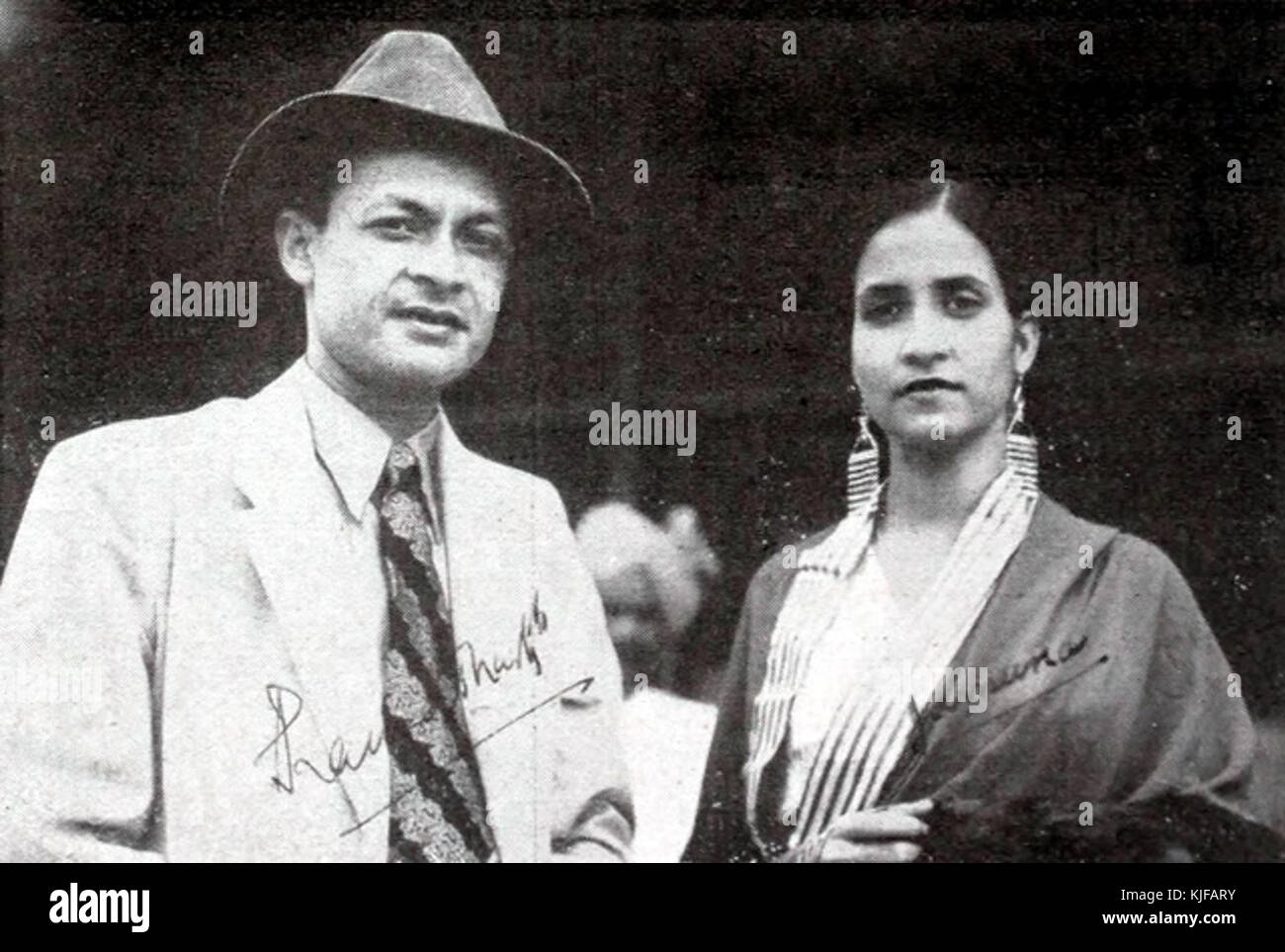 P.C. Barua and Jamuna November 7th 1938 Stock Photo - Alamy