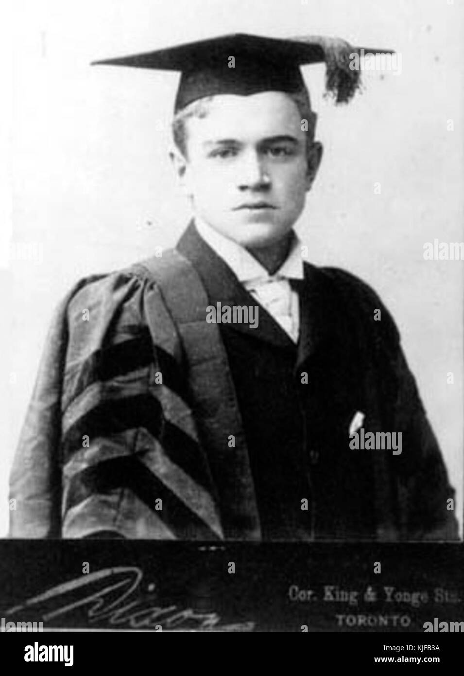Stephen Leacock Graduation photo 15 v2 Stock Photo - Alamy