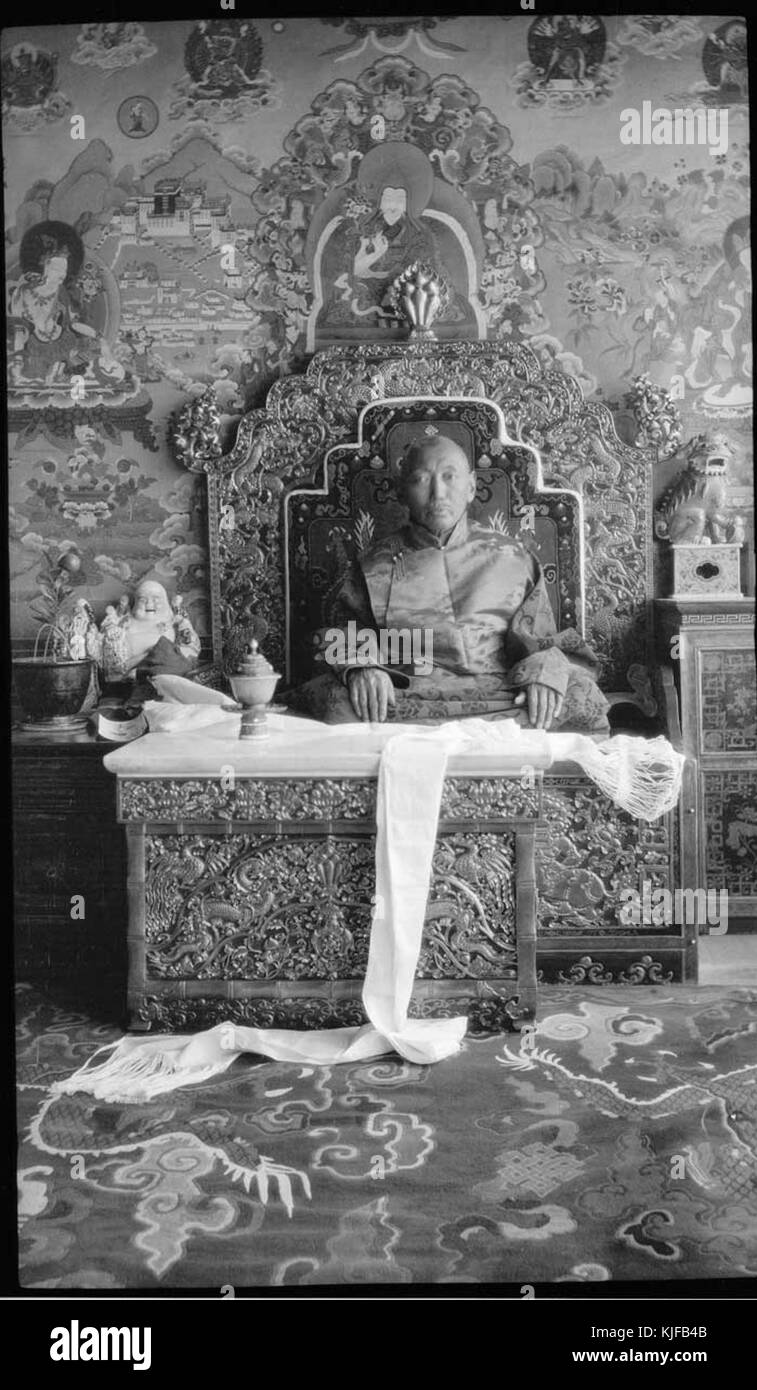 The throne of the dalai lama hi-res stock photography and images - Alamy