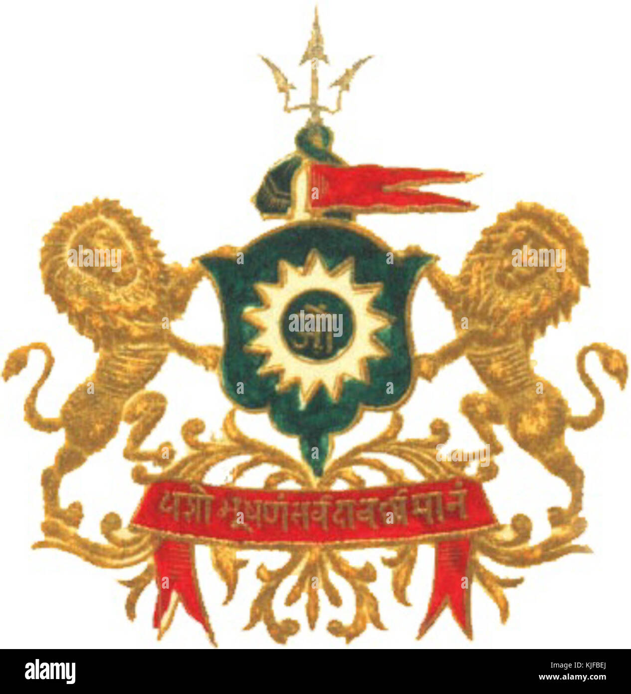 Princely state coat of arms hi-res stock photography and images - Alamy