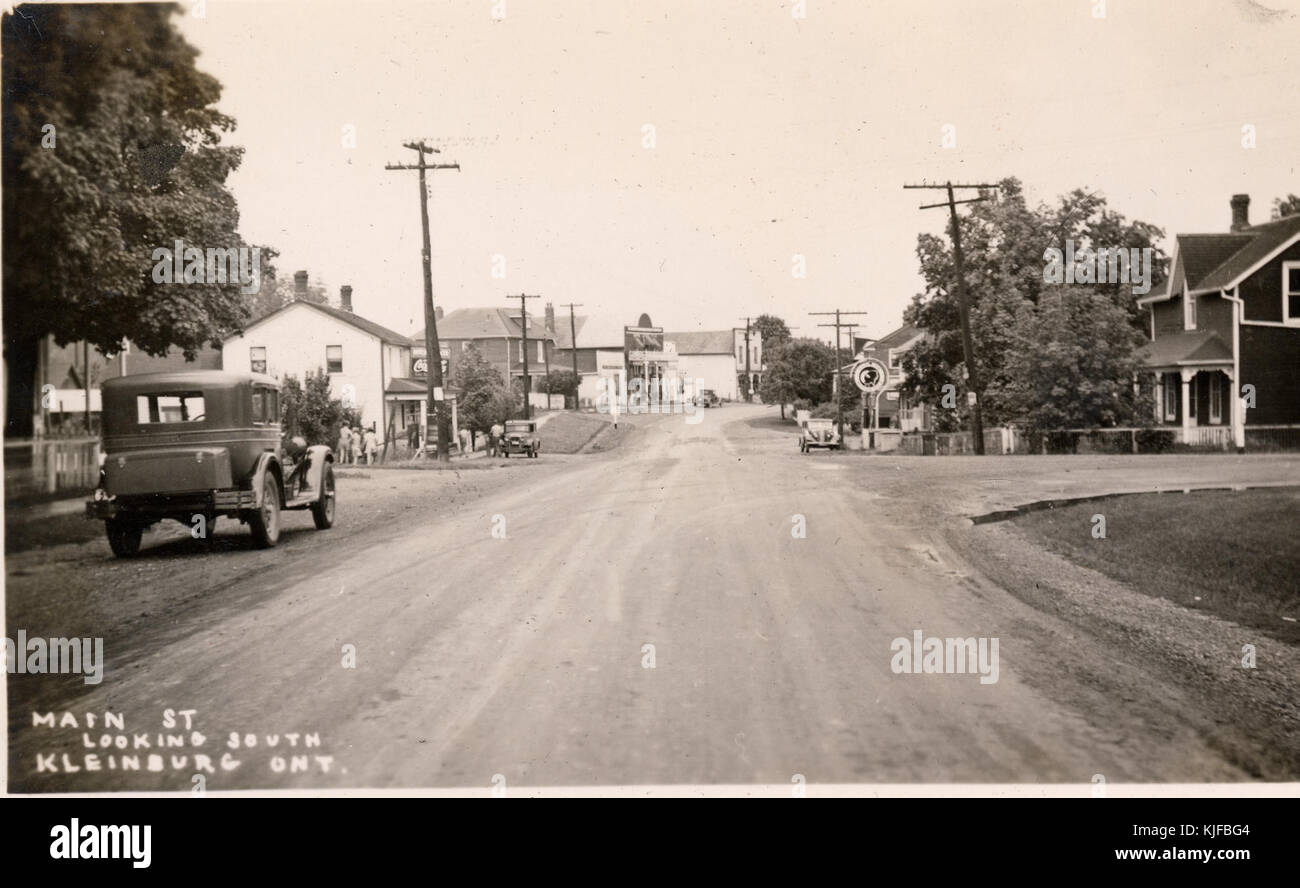 Main street, Kleinburg Stock Photo - Alamy