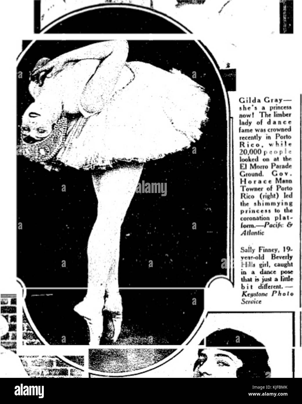 This image shows a woman named Sally dancing, capturing a moment of ...