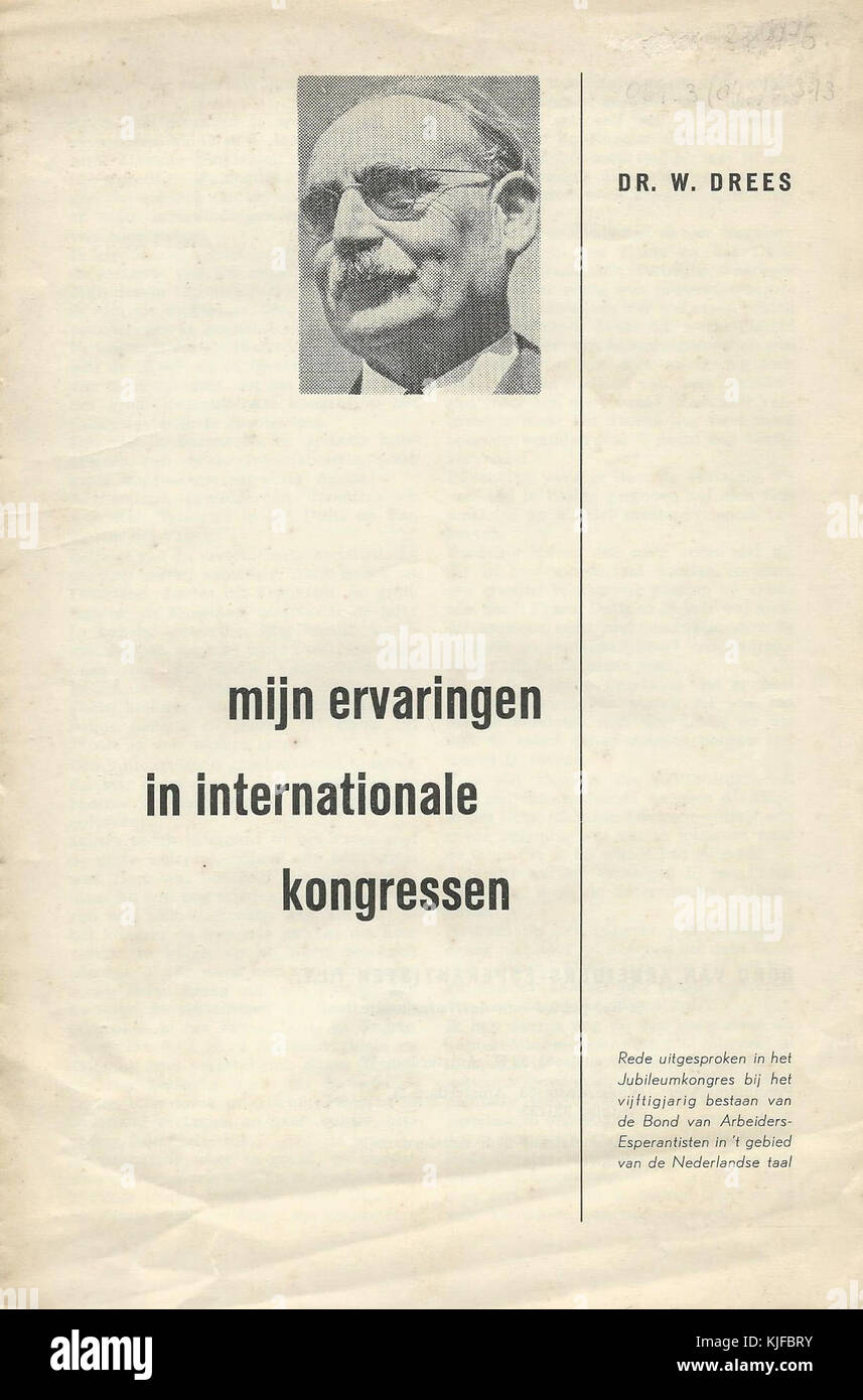 1960 Willem Drees Stock Photo - Alamy