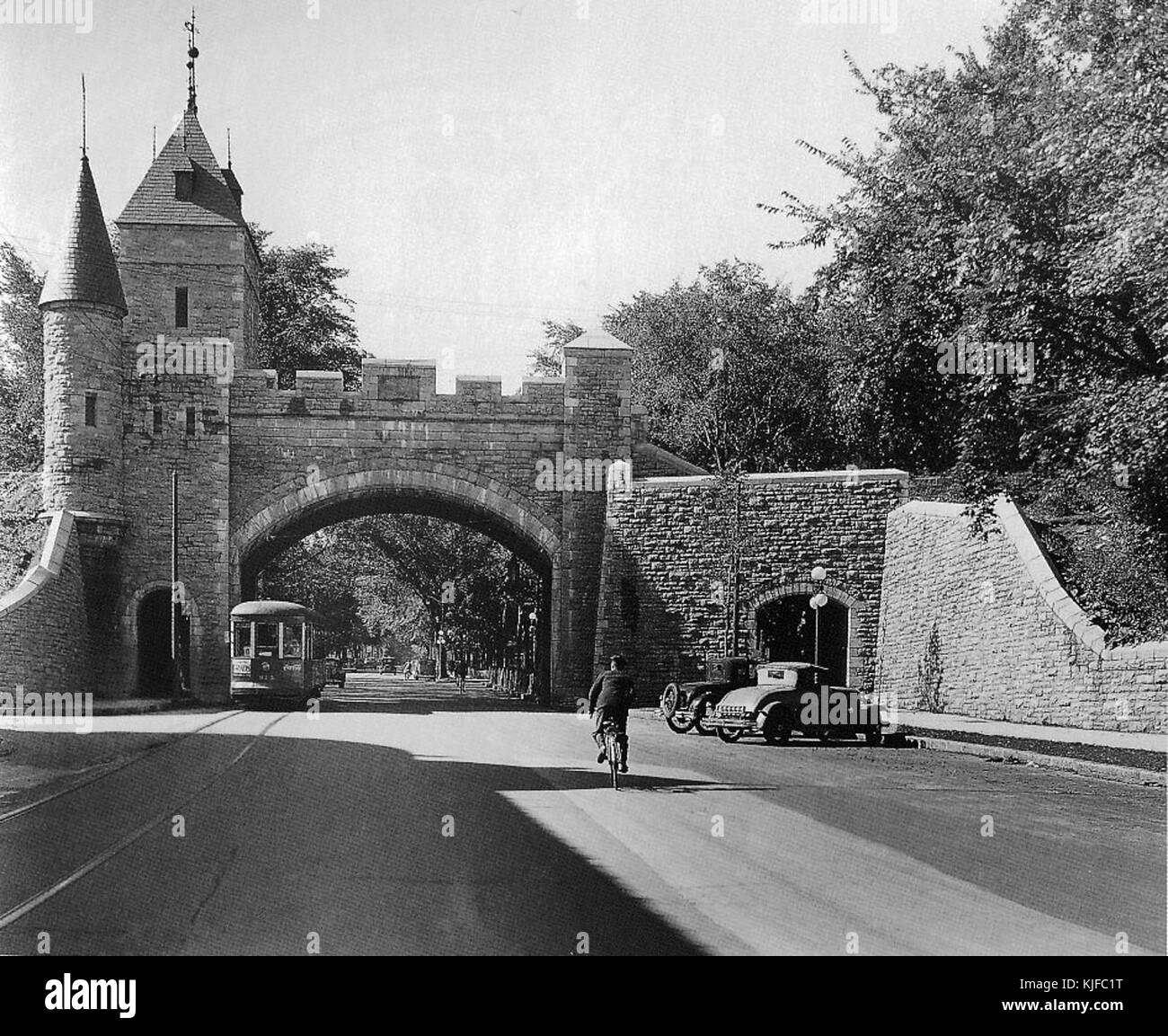 Porte Saint Louis vers 1935 Stock Photo - Alamy