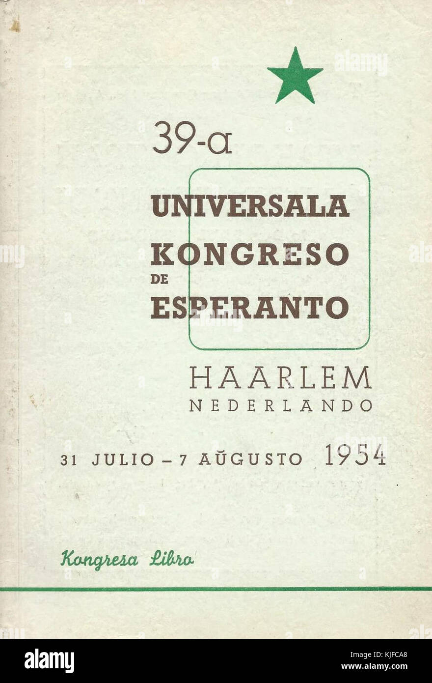 1954 39 a UK Haarlem Stock Photo - Alamy