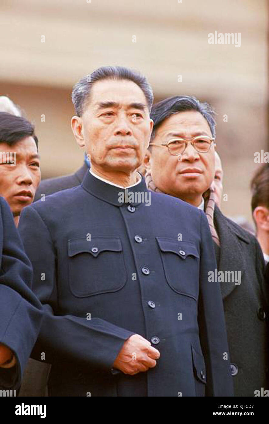 Zhou Enlai in China in 1965 Stock Photo - Alamy