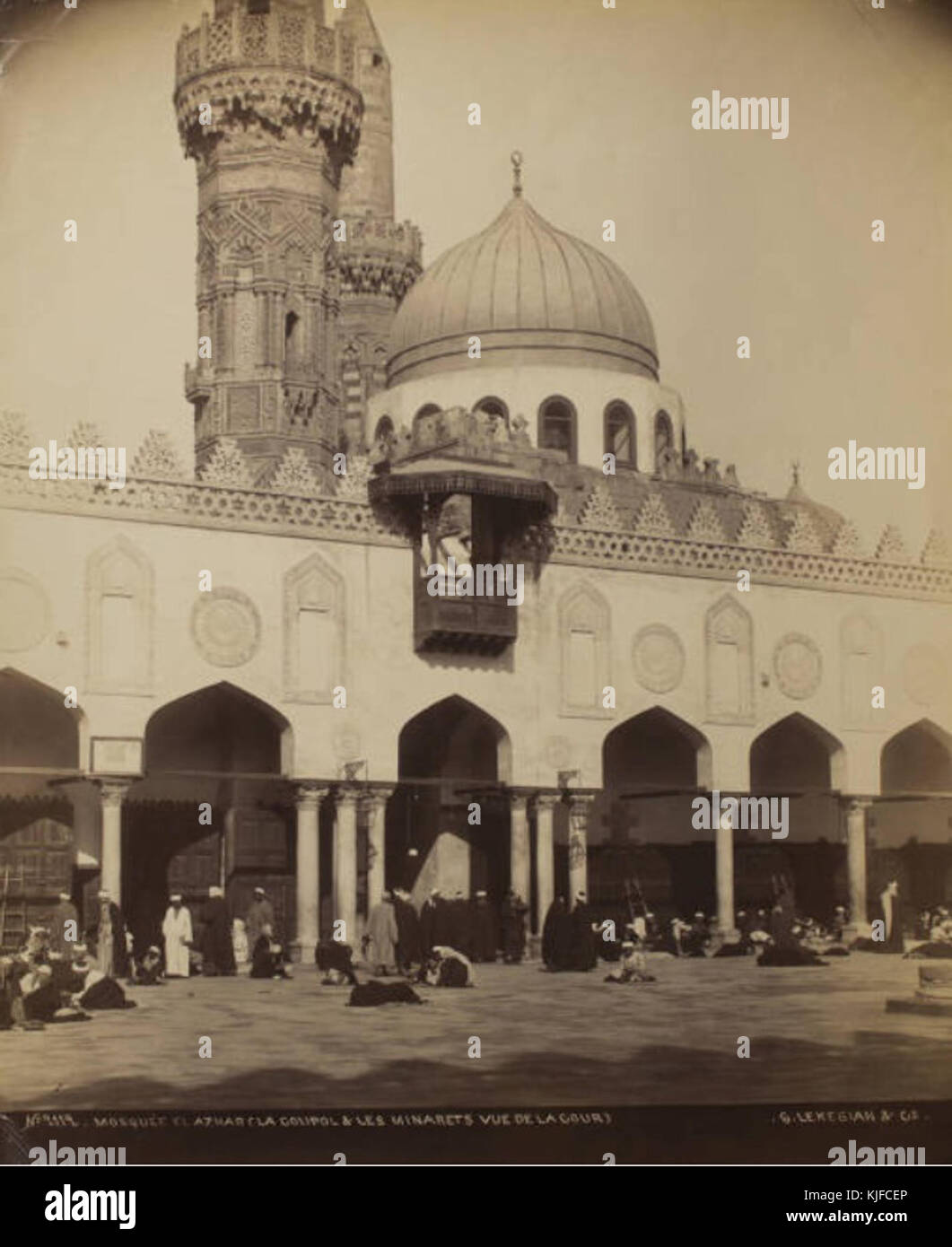 Al azhar mosque illustration hi-res stock photography and images - Alamy