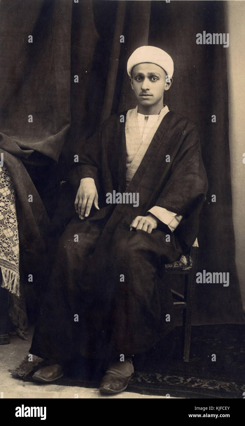 Mirza Ahmad Ashtiani 1901 Stock Photo - Alamy