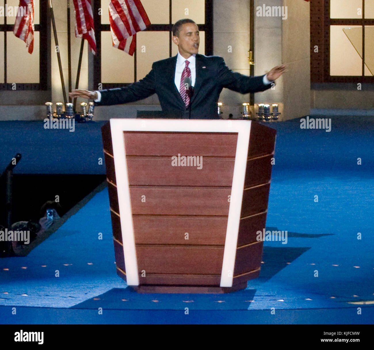 Presidential candidate barack obama hi-res stock photography and images ...