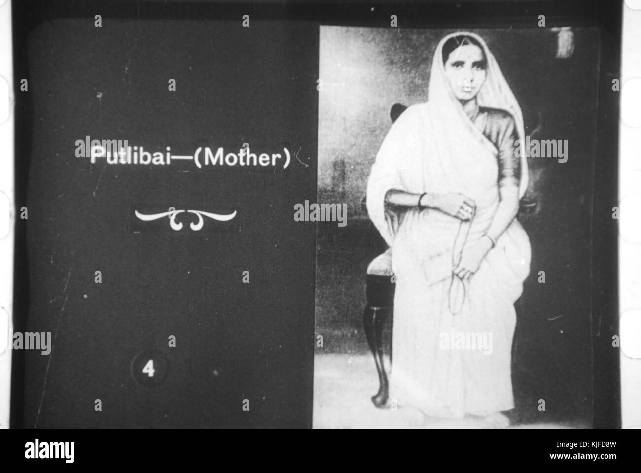 Putlibai Gandhi 2 Stock Photo - Alamy
