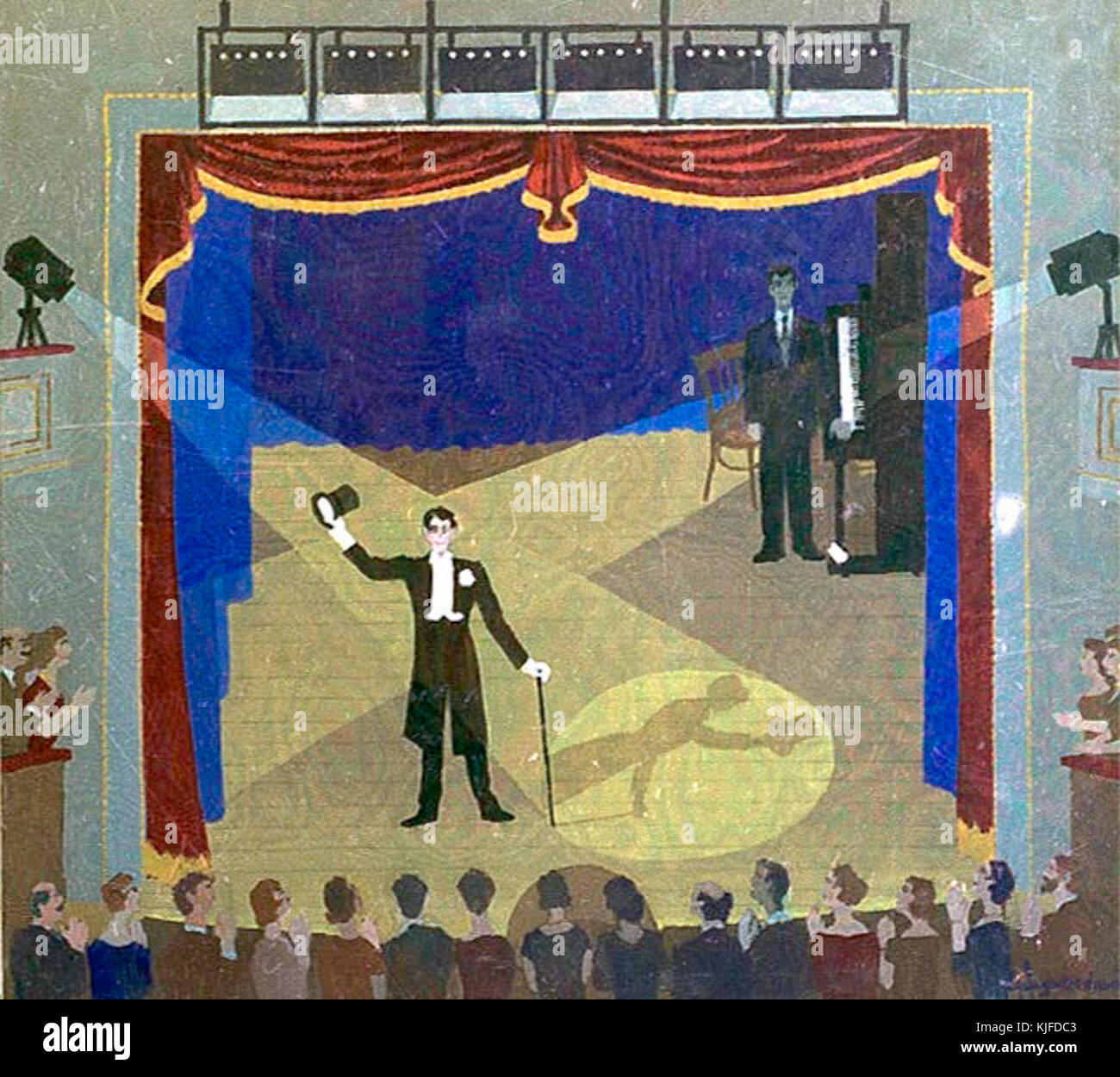 'On the stage' refers to performances or events that take place on a ...