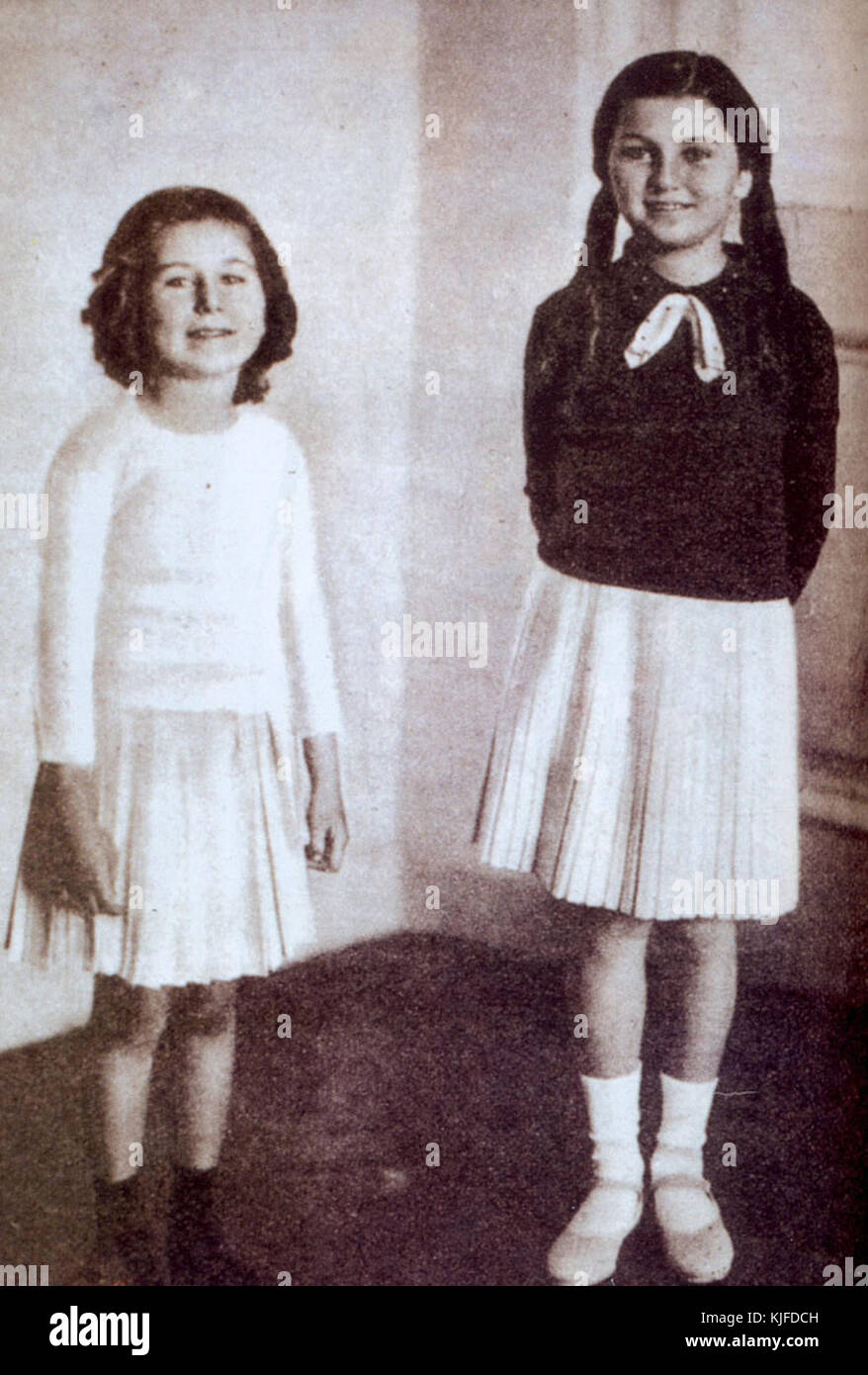 ModernEgypt, Princesses Fathia & Faika, BAP 25577 Stock Photo - Alamy