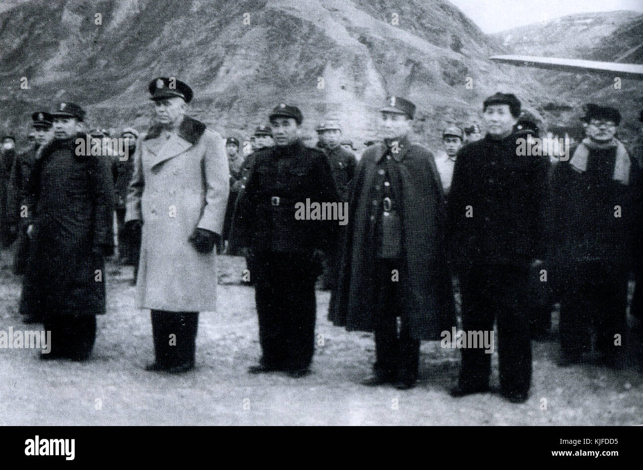 Yanan three people(2 Stock Photo - Alamy