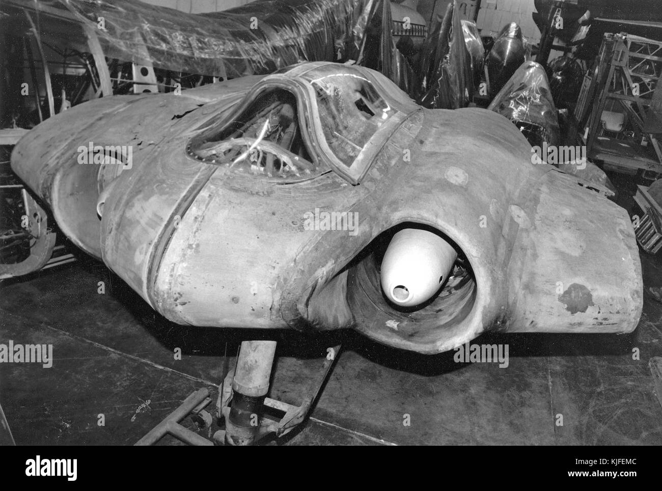 Horten HO9 museum Stock Photo - Alamy