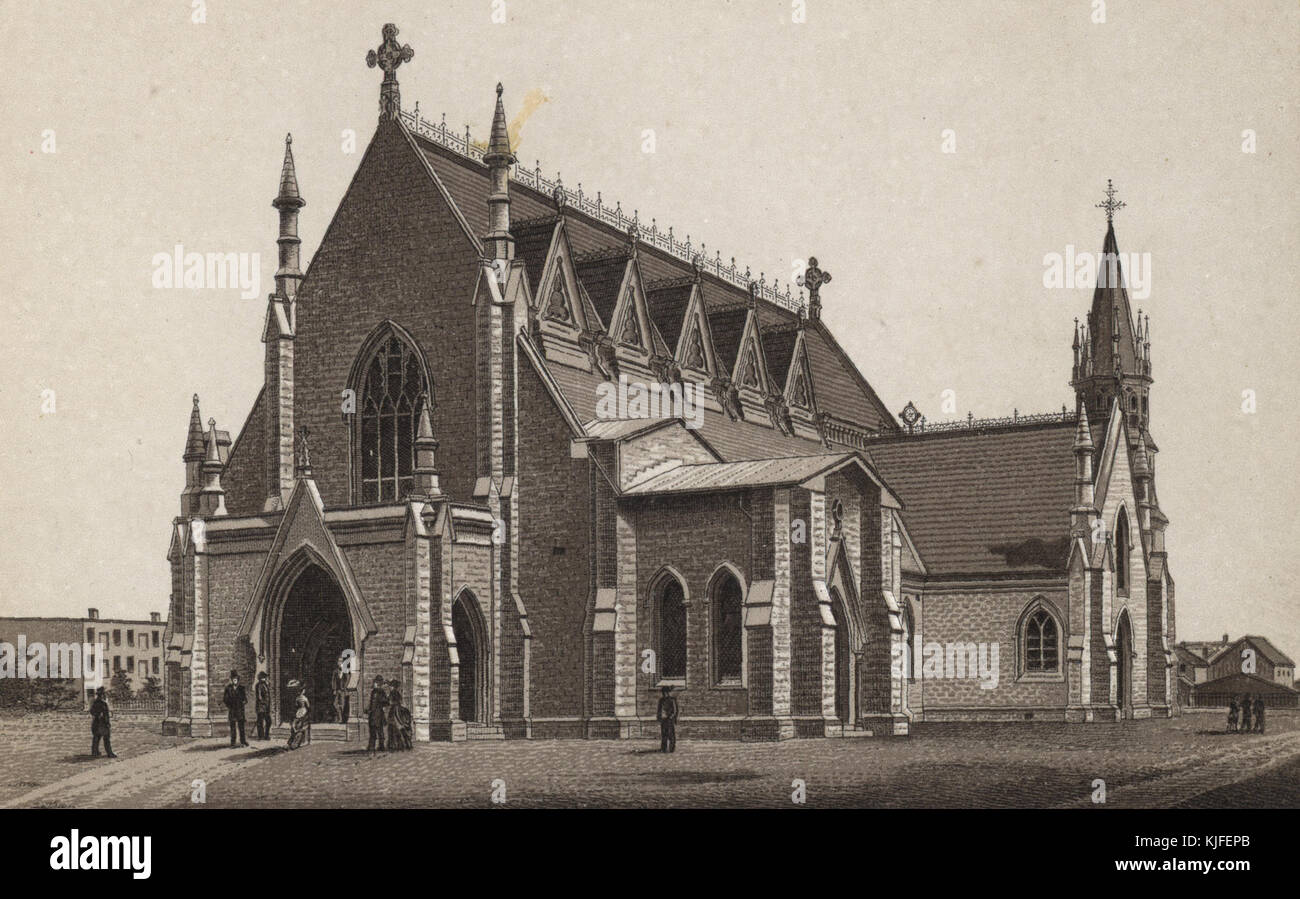 Holy Trinity Anglican Church Winnipeg 1889 Stock Photo - Alamy