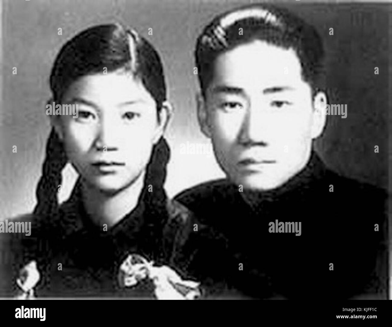 Mao Unyin and wife Liu Songlin Stock Photo - Alamy
