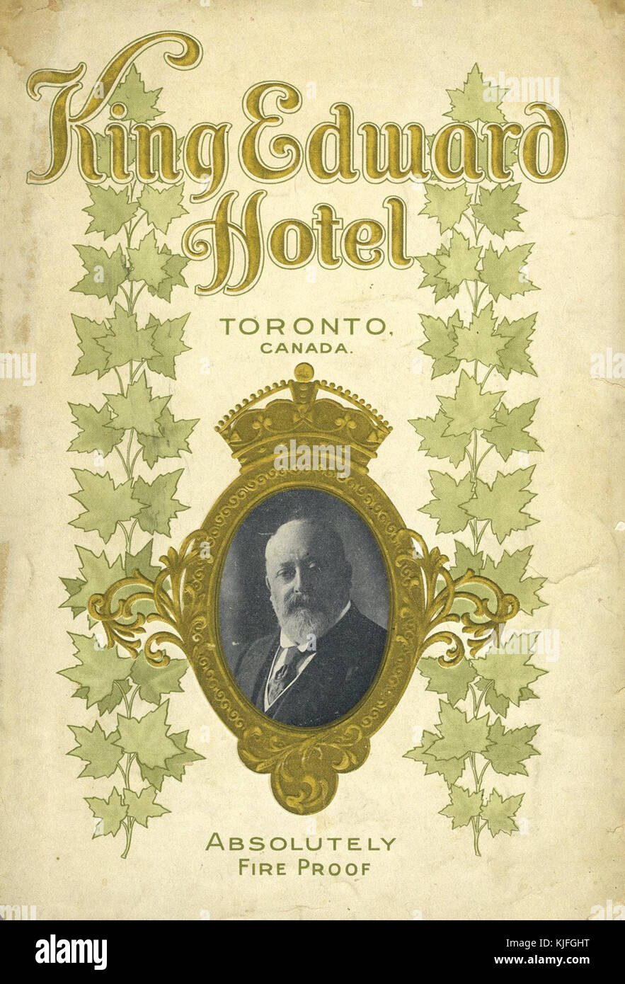 King Edward Hotel 1908 Stock Photo - Alamy