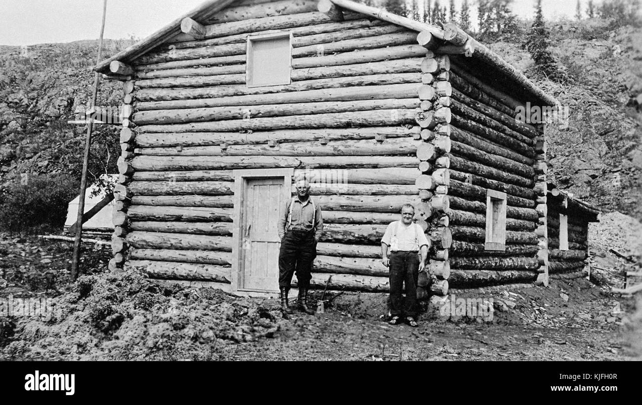 Port Radium barracks in 1931 Stock Photo - Alamy