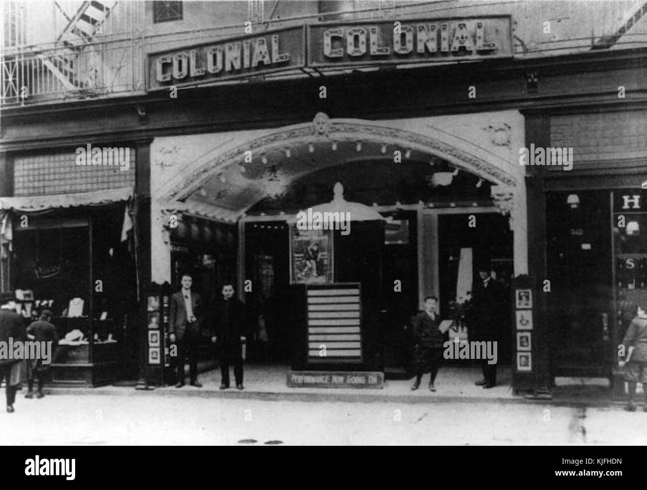 Classic colonial buildings Black and White Stock Photos & Images - Alamy