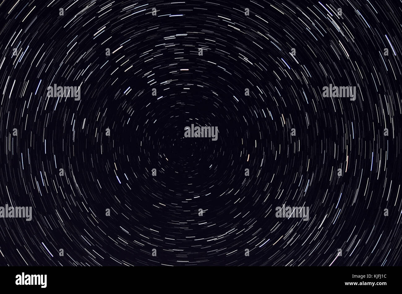 Abstract decorative background with swirls traces of stars revolving ...