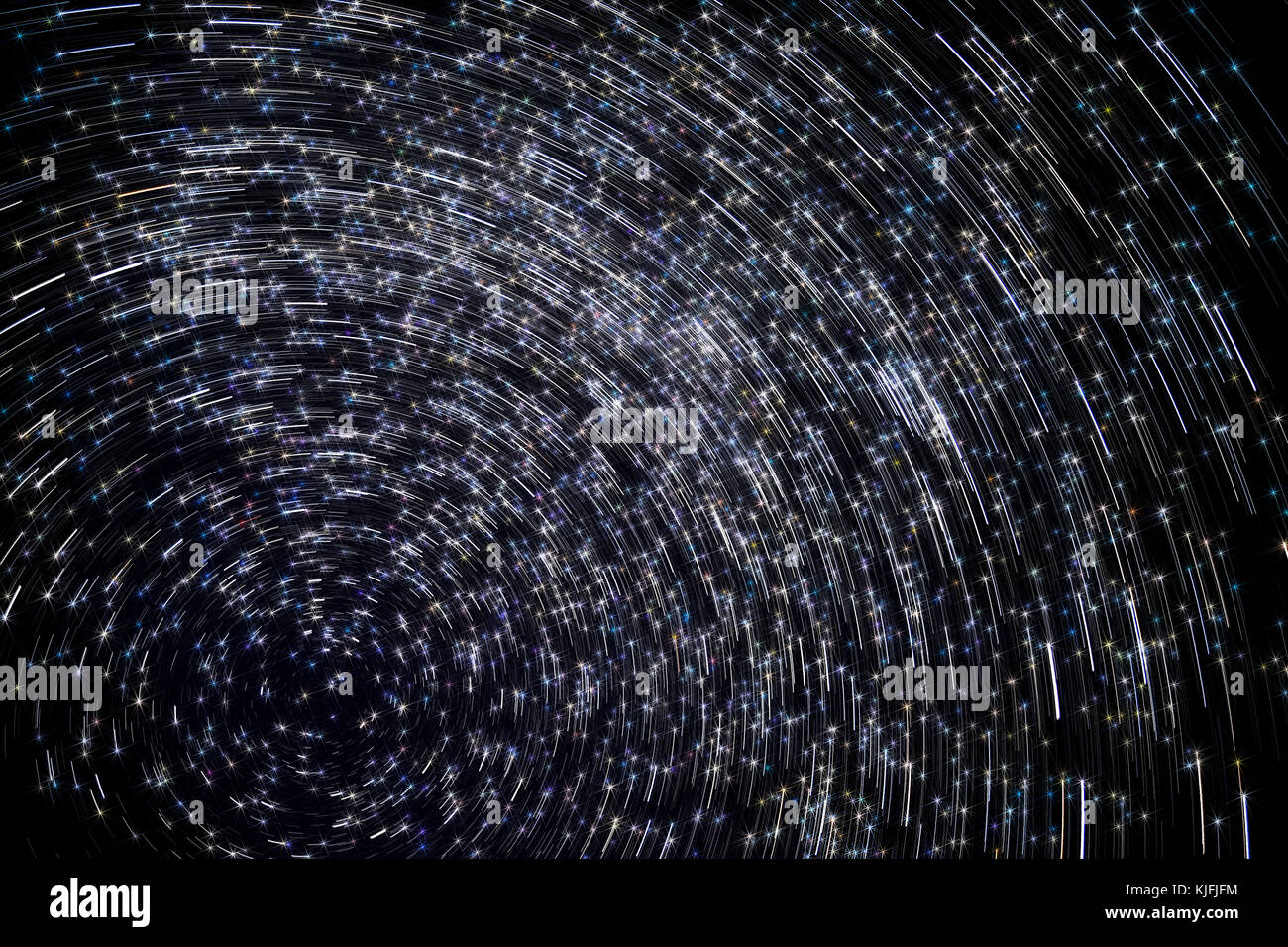 Sky stars revolving around hi-res stock photography and images - Alamy