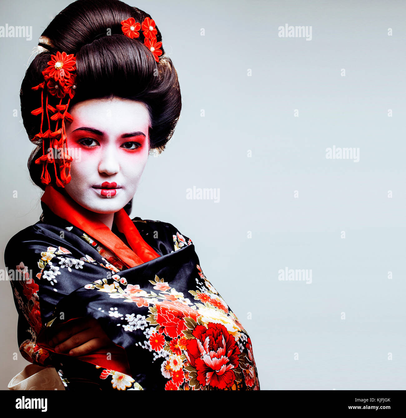 Traditional Geisha Makeup