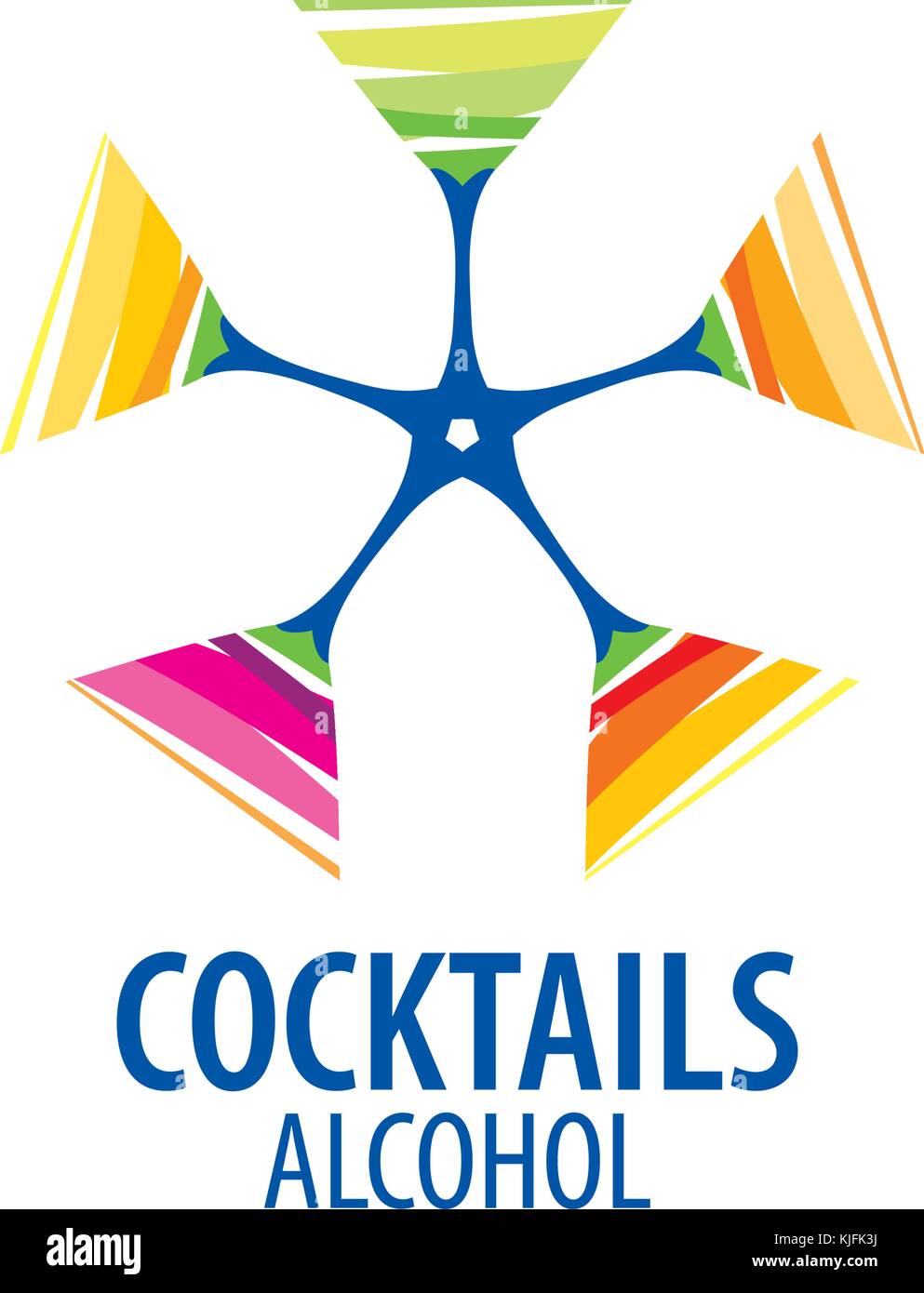 alcoholic cocktails logo Stock Vector Image & Art - Alamy