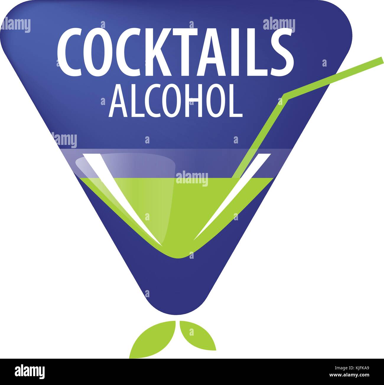 alcoholic cocktails logo Stock Vector Image & Art - Alamy