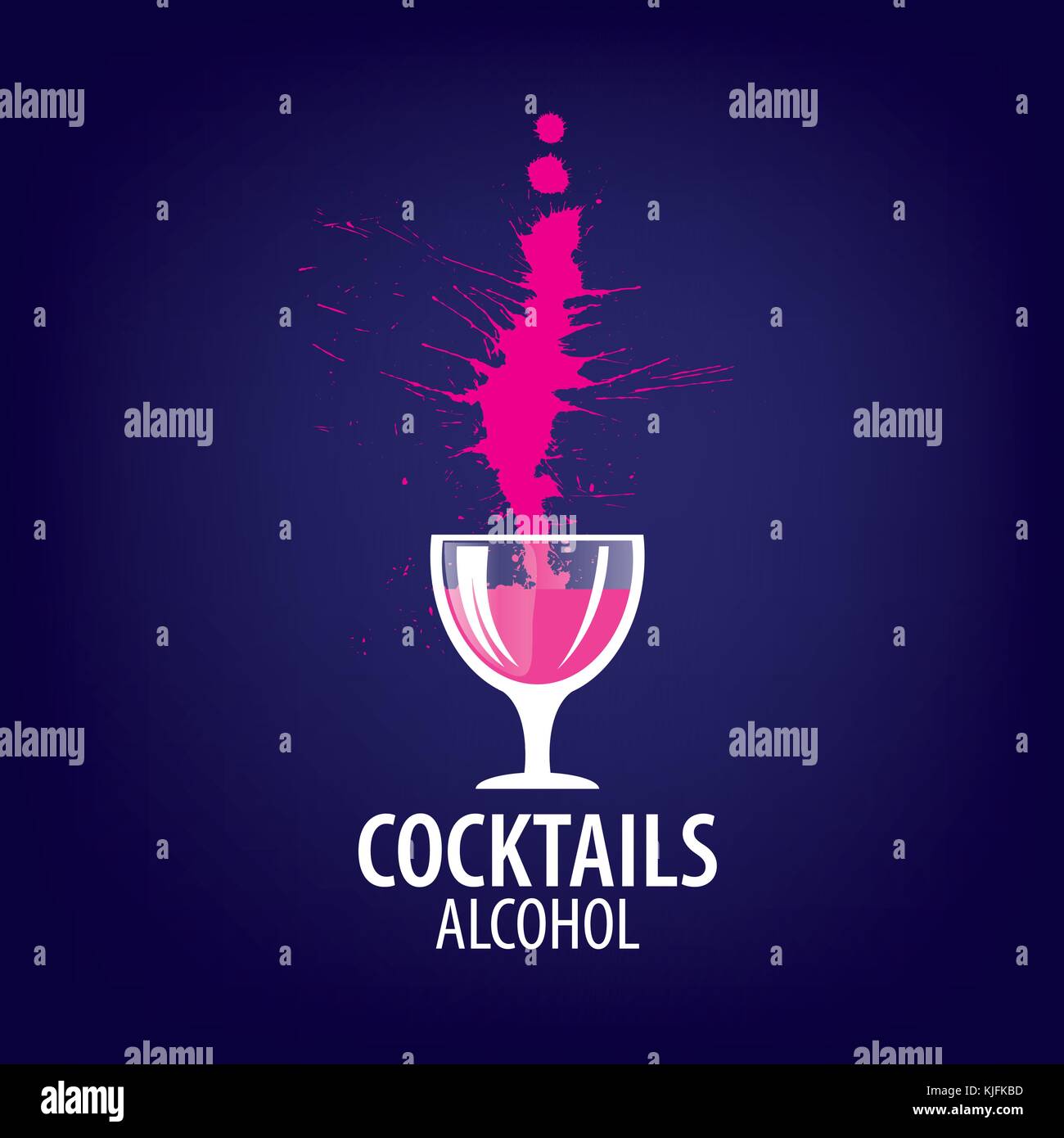 alcoholic cocktails logo Stock Vector Image & Art - Alamy