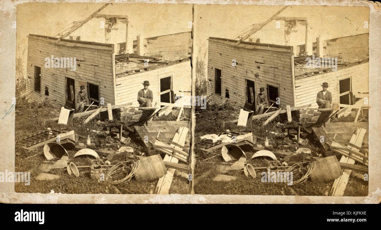 Archival tornado damage hi-res stock photography and images - Alamy