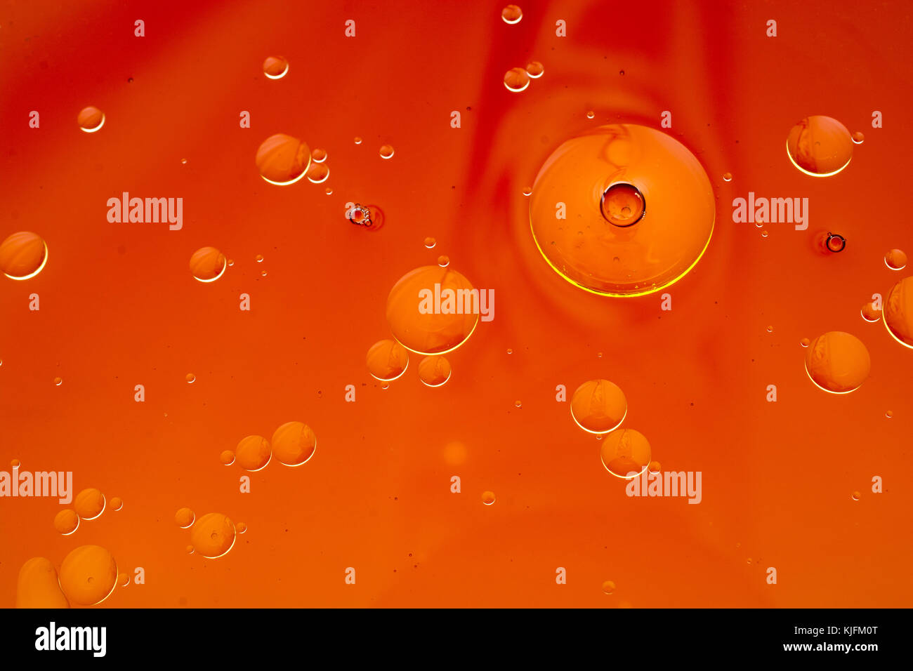 Colorful water bubles on water as abackground Stock Photo - Alamy