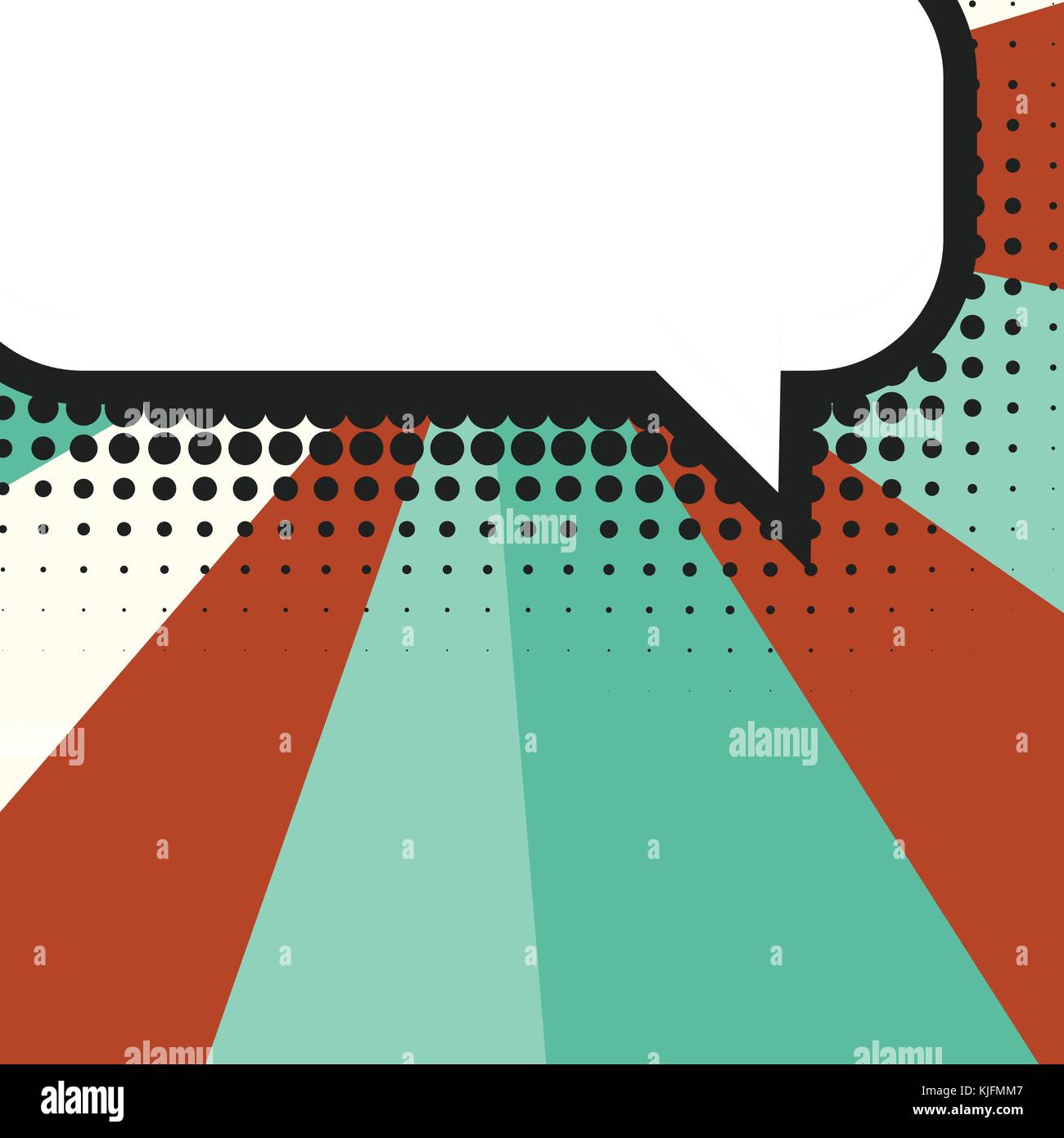 Blank comic balloon template. Clear comics colorful speech bubbles ...