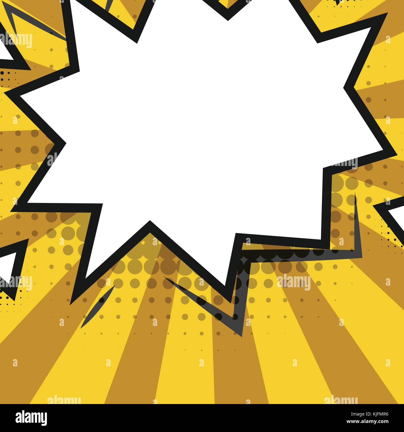 Blank comic balloon template. Clear comics colorful speech bubbles ...