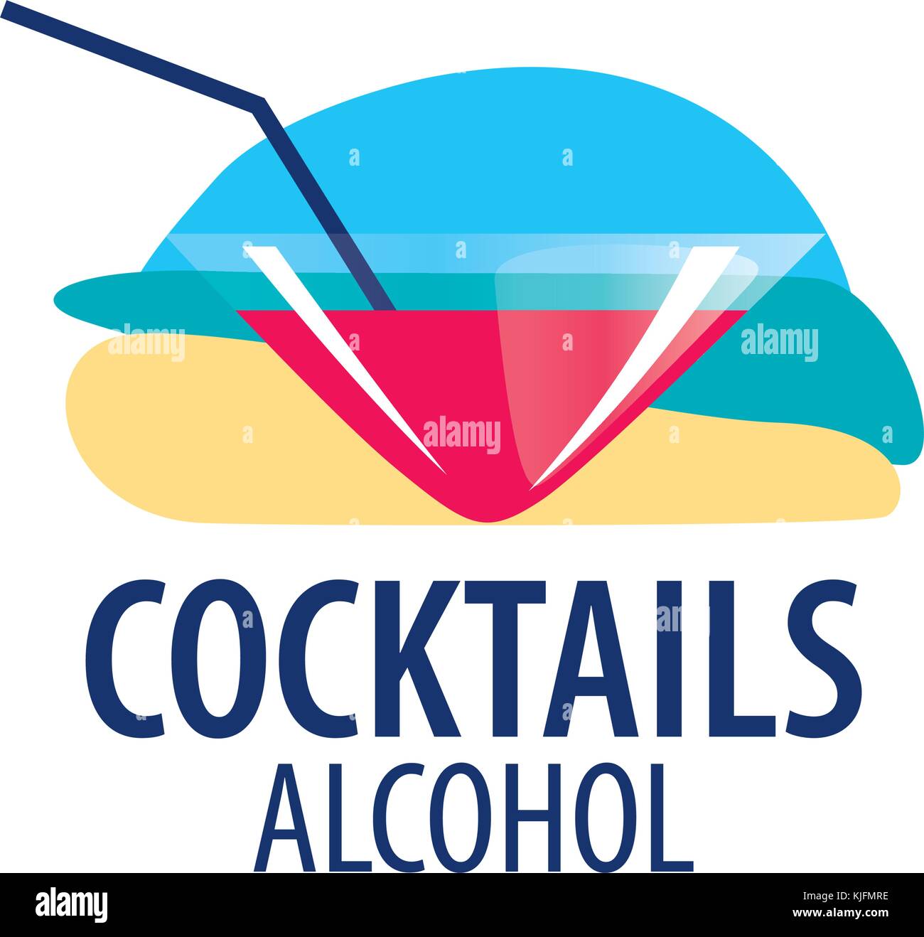 alcoholic cocktails logo Stock Vector Image & Art - Alamy