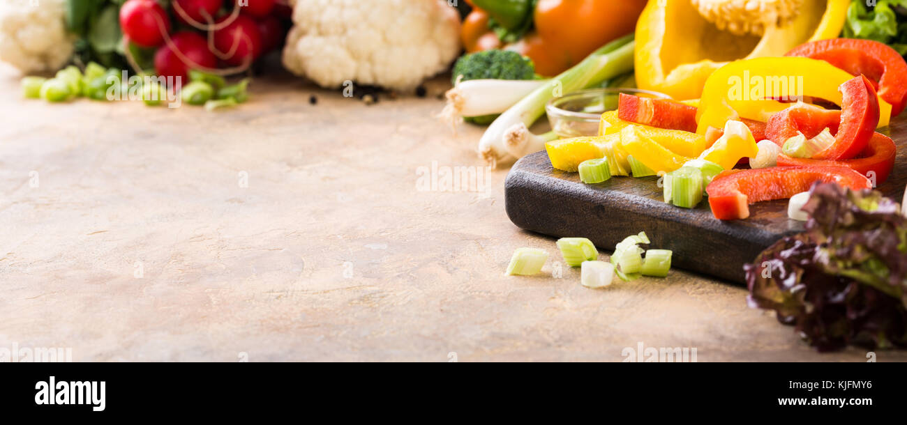 Fresh raw vegetables Stock Photo - Alamy