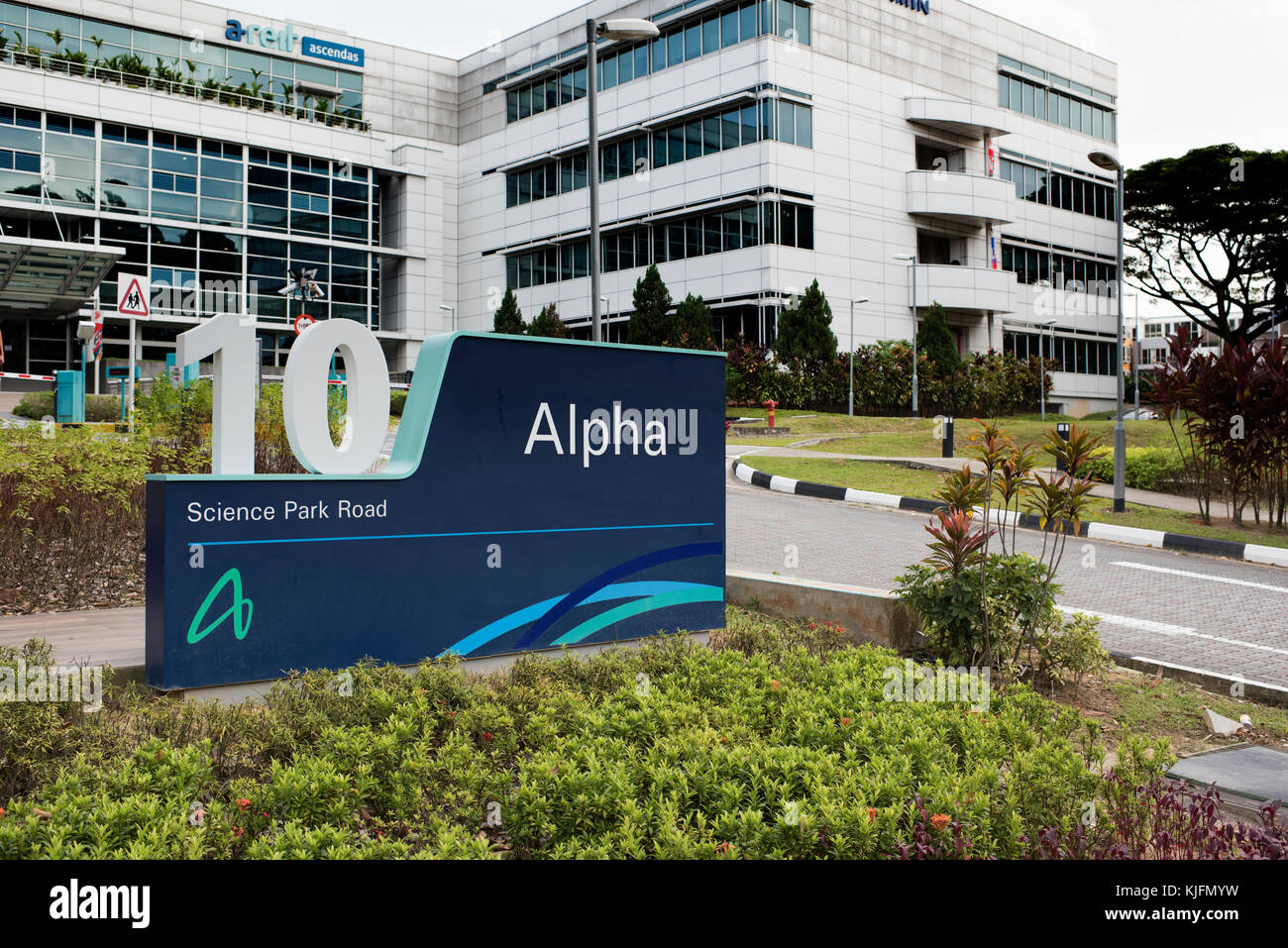 at the Singapore science Park Two, West Coast, Singapore Stock Photo ...